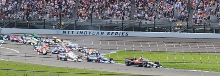 IndyCar Test on IMS Road Course – The Pit Window by Mike Silver