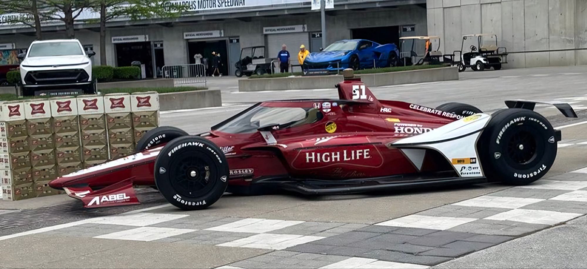 Good Morning from IMS – The Pit Window by Mike Silver